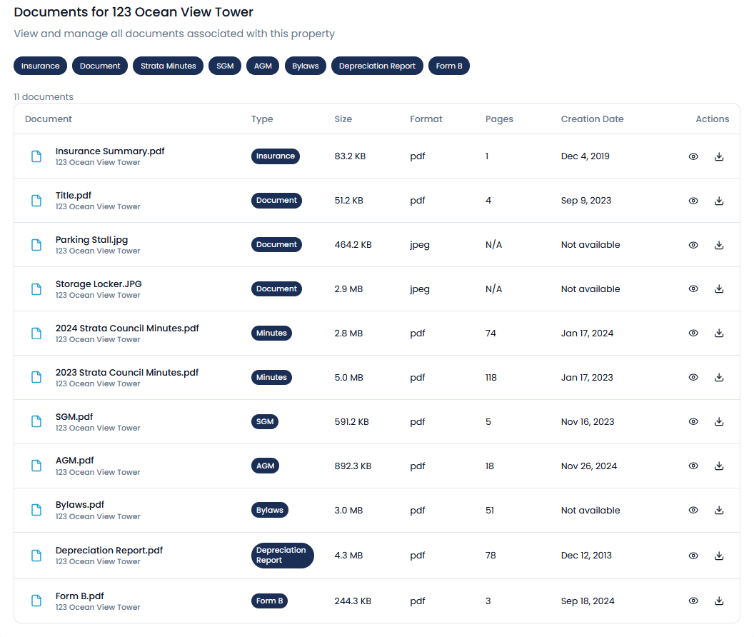Strata Documents | Share & Download Strata Docs | Strata Share